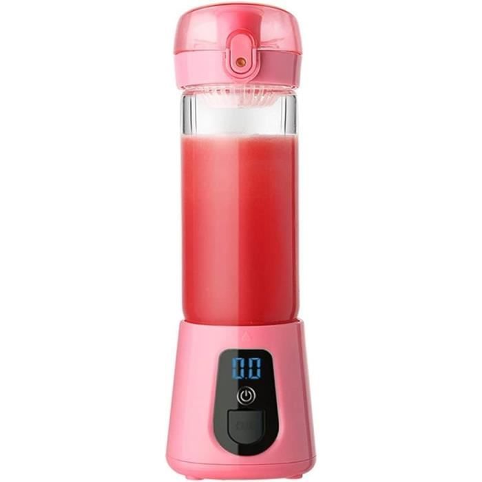420Ml Mini Juicer Portable Usb Électrique Orange Orange Fruit Smoothie Smoothie Mélangeur ...