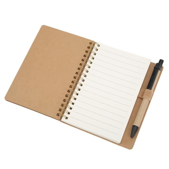 GOTOTOP Cahier de prise de notes Bloc-notes Portable Simple Double ...