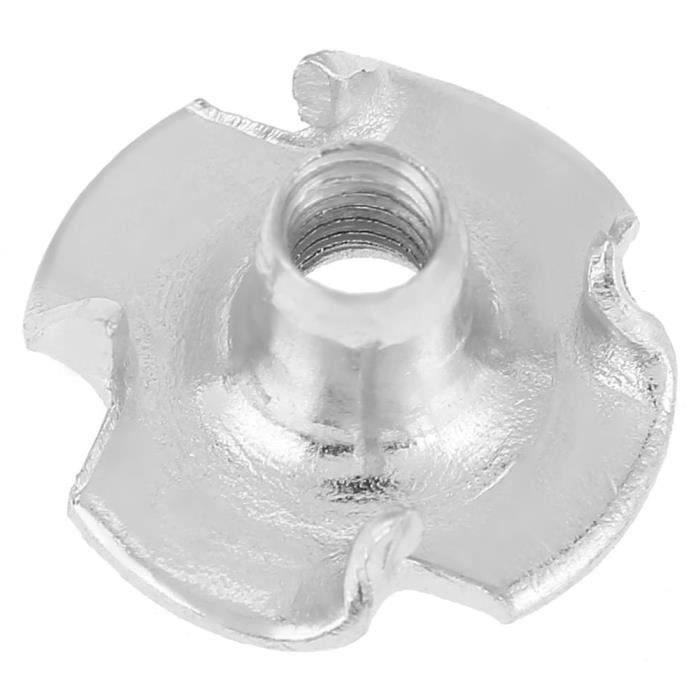 BD03425-écrou à broches 100 pièces en acier au carbone plaqué zinc ...