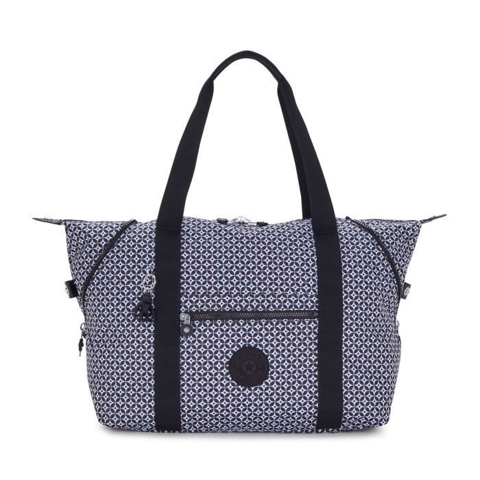 Kipling Basic Print Art Medium Tote Blackish Tile [223621] - sac à ...