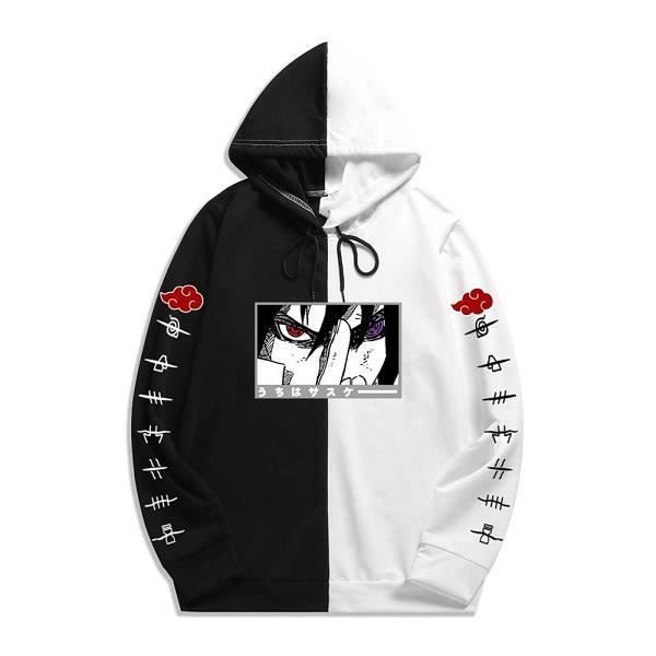 Sweat hommes et femmes,Anime bande dessinée Naruto Uchiha Sasuke ...