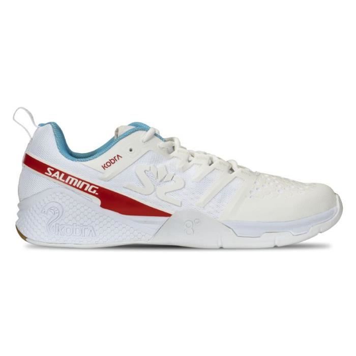 Chaussures de handball Salming Kobra 3 - blanc/bleu - Cdiscount Sport