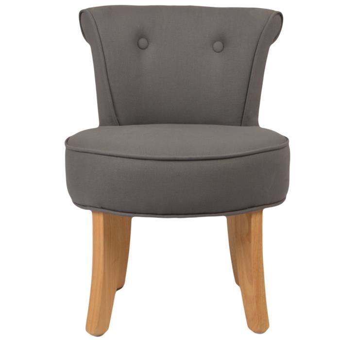 Petit Fauteuil Gris
