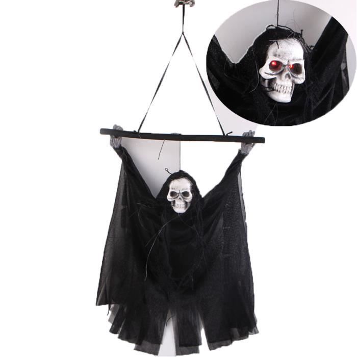 SHINA Halloween squelette suspendu fantomes effrayant Halloween prop ...