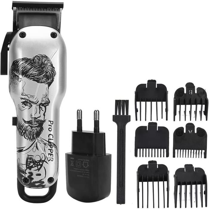 Tondeuse Cheveux Hommes, Tondeuse à Cheveux Professionnelle Rechargeable par USB, Tondeuse à ...