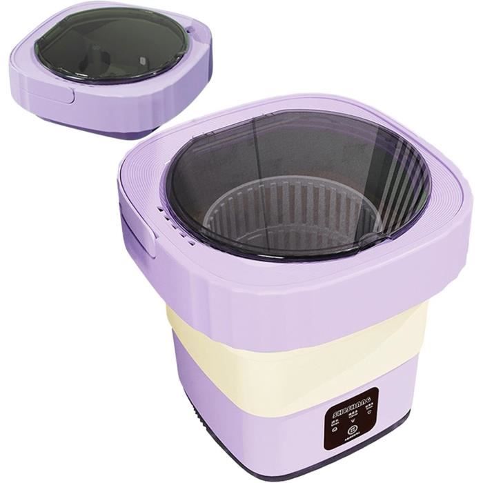 Machine À Laver Pliante,Mini Laveuse Pliante Avec Essorage - Capacité ...