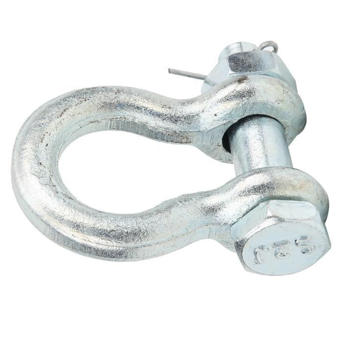 VGEBY manille de levage Type d'arc en acier allié résistant de manille ...