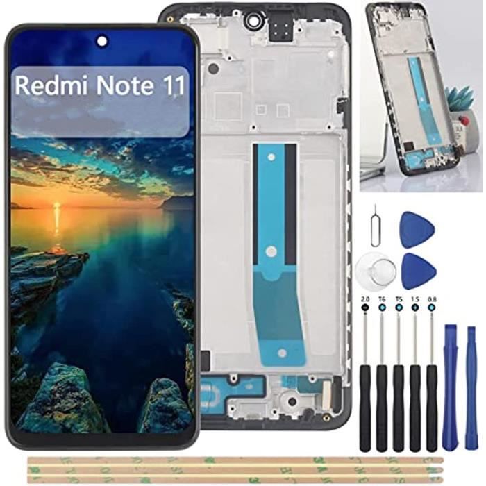Écran LCD - YHX-OU - Xiaomi Redmi Note 11 - Noir - Assemblage incell ...