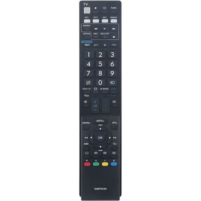 Nouveau GA857WJSA Télécommande de Remplacement RRMCGA857WJSA Télécommande pour Sharp LCD TV ...