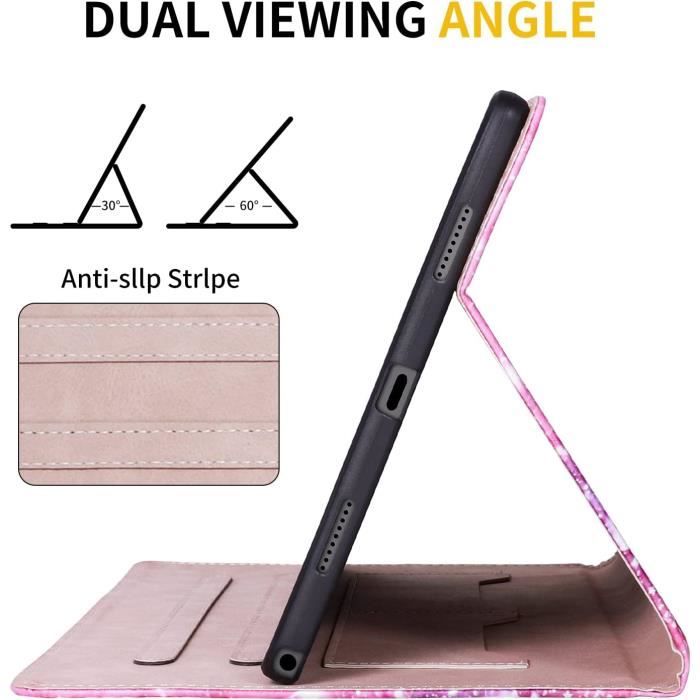 Coque Tablette Xiaomi Redmi Pad Se 11" Rayures Dorées Pu Leather ...