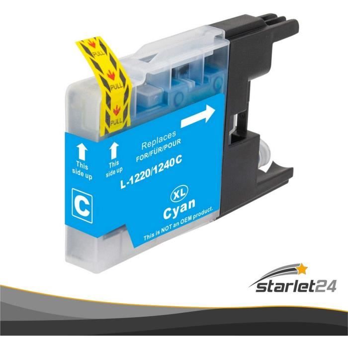 Lot De 10 Cartouches D'Encre Compatibles Avec Brother Lc-1220 Lc-1240 ...