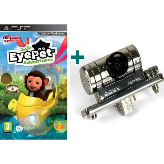 EYEPET ADVENTURES + CAMÉRA / Jeu console PSP - Cdiscount Jeux vidéo