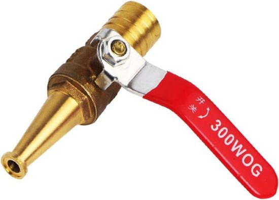 Buse de tuyau en laiton massif haute pression pour tuyau d'arrosage et de lavage de voiture ...