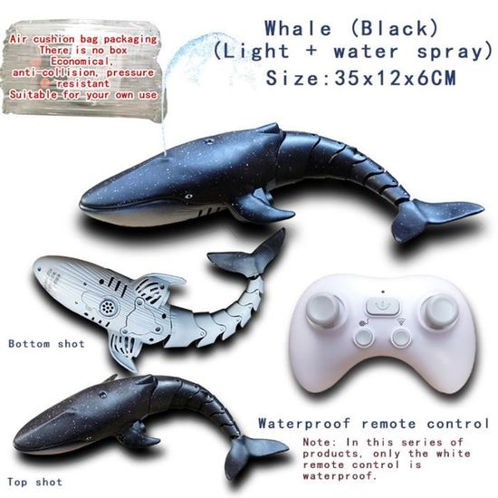 SquirtWater Whale A1 - Rc baleine requin jouet Robots télécommande ...