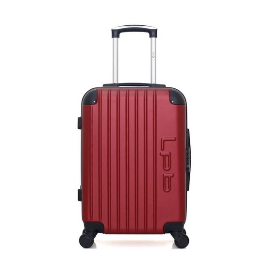 LPB LUGGAGE - Valise Cabine HAMBOURG 55 cm 4 Roues - rouge