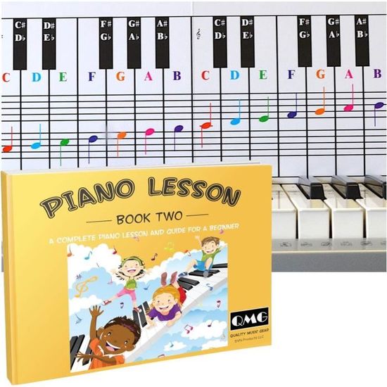 Livret De Leçons De Piano 2 : Un Guide Complet Pour Les Débutants ...