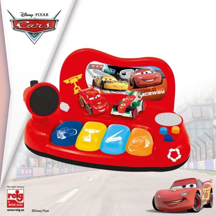 CARS Piano avec microphone et amplificateur - Cdiscount Jeux - Jouets