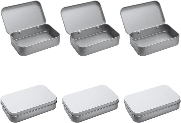 6 Pièces Petite Boite Metal, Boite Bons Points Boite Rangement Metal ...
