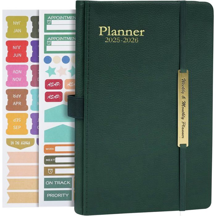 2025 2026 A5 Week to View Diary 20.5 x 14 cm 18 Month Academic Diary ...