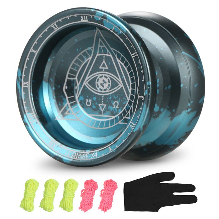 Yo-Yo Professionnel Competitif « Œil de Dieu » - Aluminium - Avec Corde ...