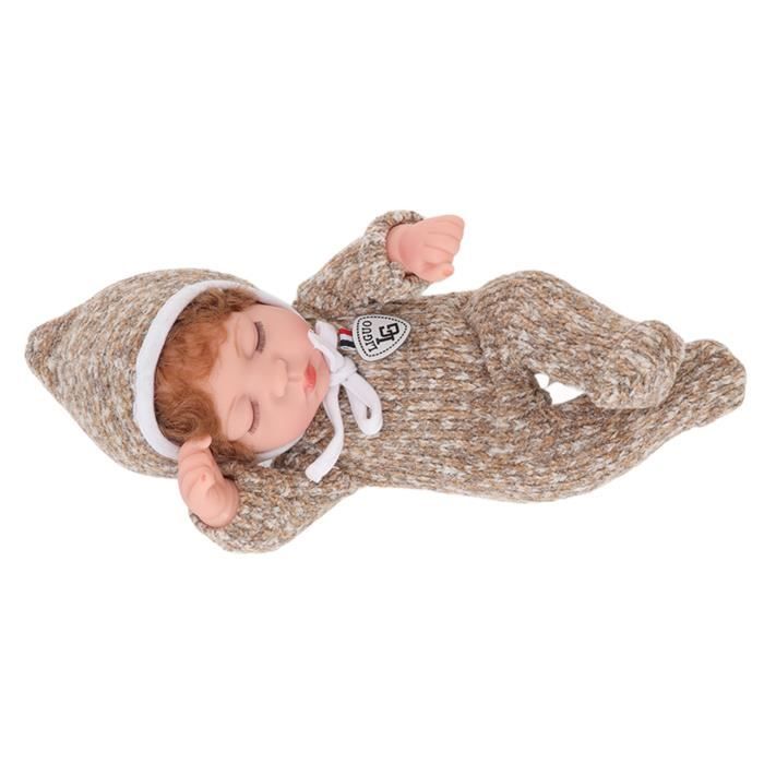Akozon Baby Simulation Doll 30cm Reborn Doll Vinyle Souple Réaliste ...