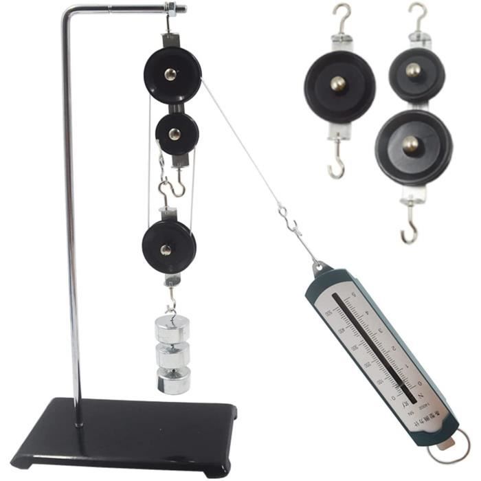 Poulie Bloc et Support Set Support métal Plaque de Base Poulie Simple ...