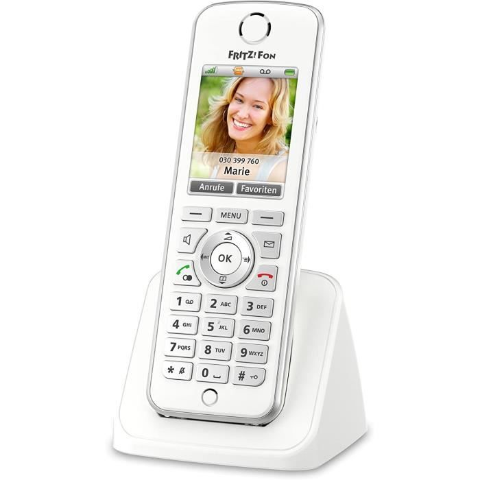 Téléphone Sans Fil Fritz!Fon C4 Dect-Gap[H220] - Cdiscount Téléphonie