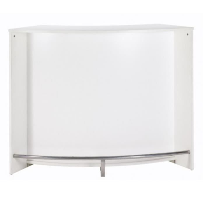 Comptoir de bar blanc Snack 134 - Cdiscount Maison