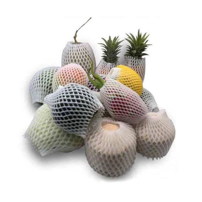 18x7 cm - Filet Blanc Pour Fruits Et Légumes, 100 Pièces-lot, Housse De ...