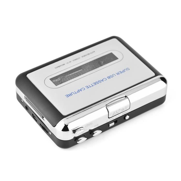 Lecteur de cassettes USB vers PC Convertisseur de CD MP3 Convertisseur ...