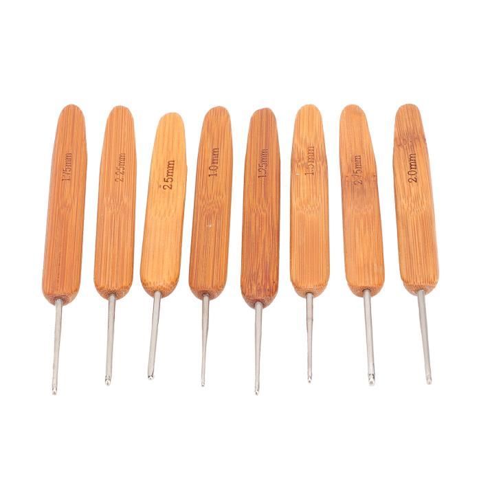 (sac Noir Bleu) Kit De Crochet étui à Crochet Rond De 0 12 à 0 39 ...