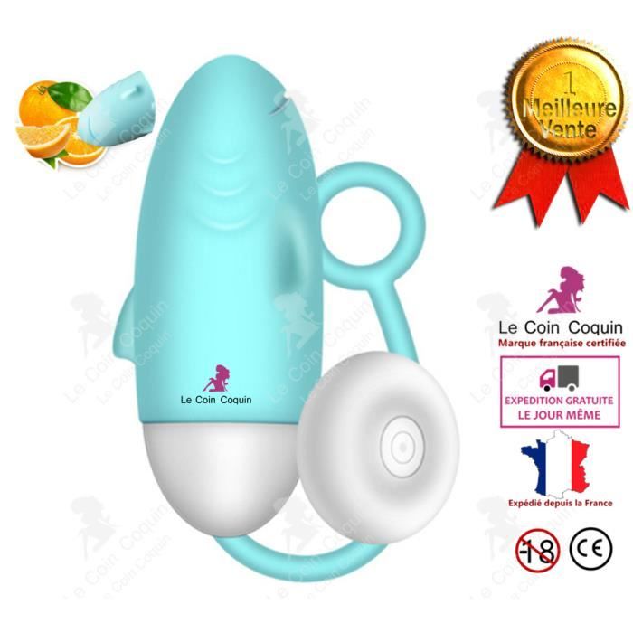 LCC® oeuf vibrant telecommande sans fil puissant silencieux pour femme usb distance rechargeable ...