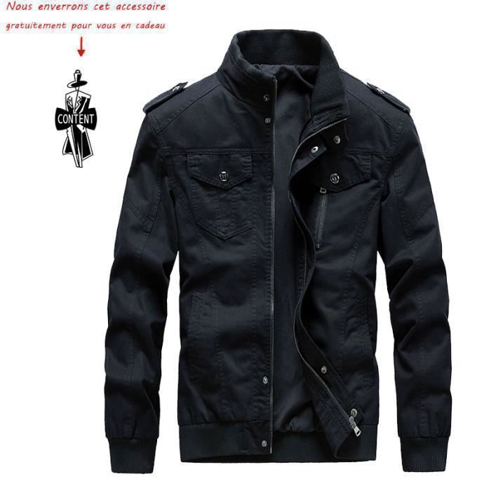 Veste Hommes de Marque Luxe en costume col standup en légère VêTement ...