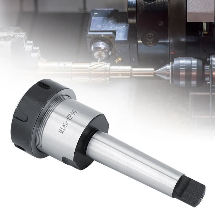 Qiilu support de mandrin à pince morse Support de mandrin à collet ...