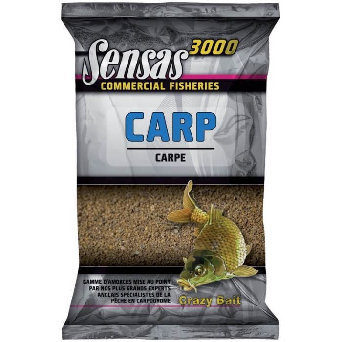 AMORCE SENSAS 3000 COMMERCIAL FISHERIE CARP (Marron - 1 - 3/5 - 4/5 - 2 ...