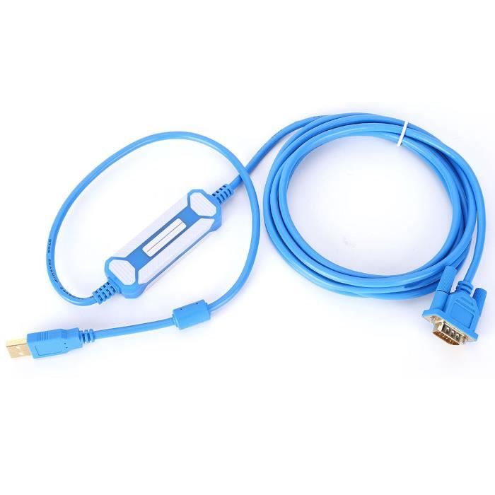 Tbest USB Programming Cable, 3 Meter PLC Programming Cable, HX/HG/CJ/CS ...