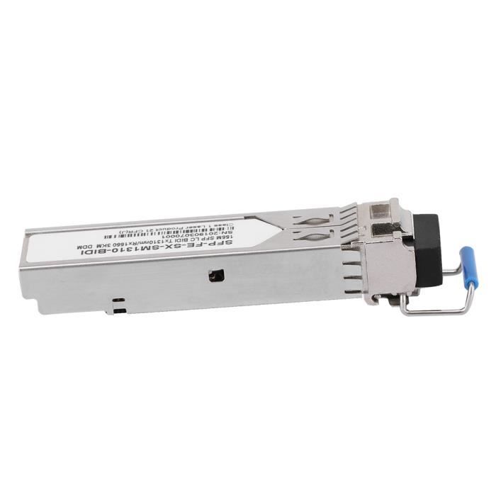 Module optique d'émetteur-récepteur SFP-FE-SX-SM1310-BIDI, Module optique à fibre unique en ...