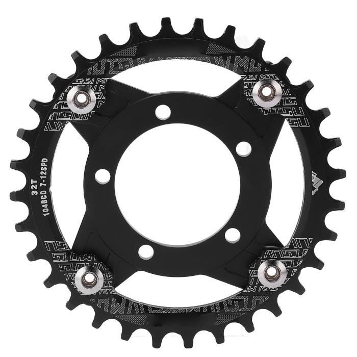 Zerone Roue à chaîne 104BCD 104BCD 32T plateau chaîne roue engrenage ...