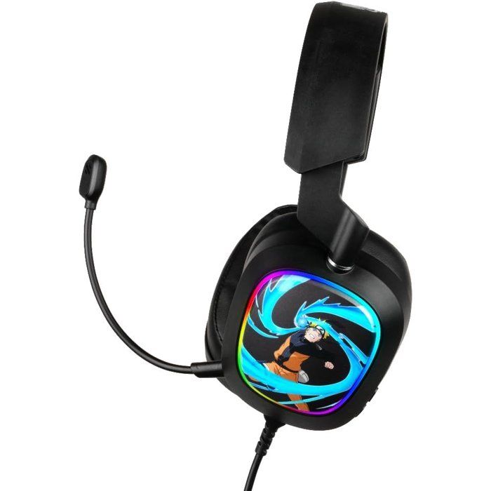 Casque gaming - Filaire - Konix - Naruto Shippuden - 7.1 PC - Haut ...