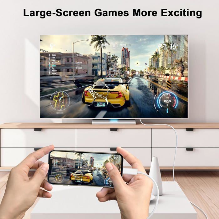 [Certifié Apple Mfi] Câble Adaptateur Lightning Vers Hdmi Apple Pour ...