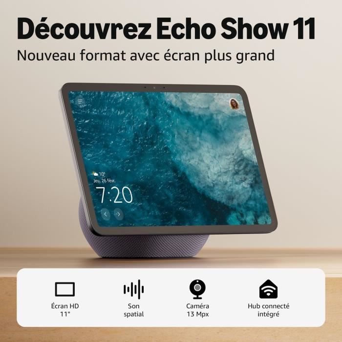 Écran connecté - AMAZON - Echo Show 11 - Ecran tactile Full HD 11,95 ...