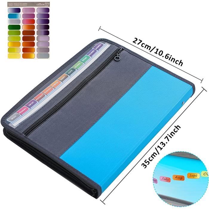 Trieur A4 Range Document, Organisateur de Documents, Porte-documents de ...