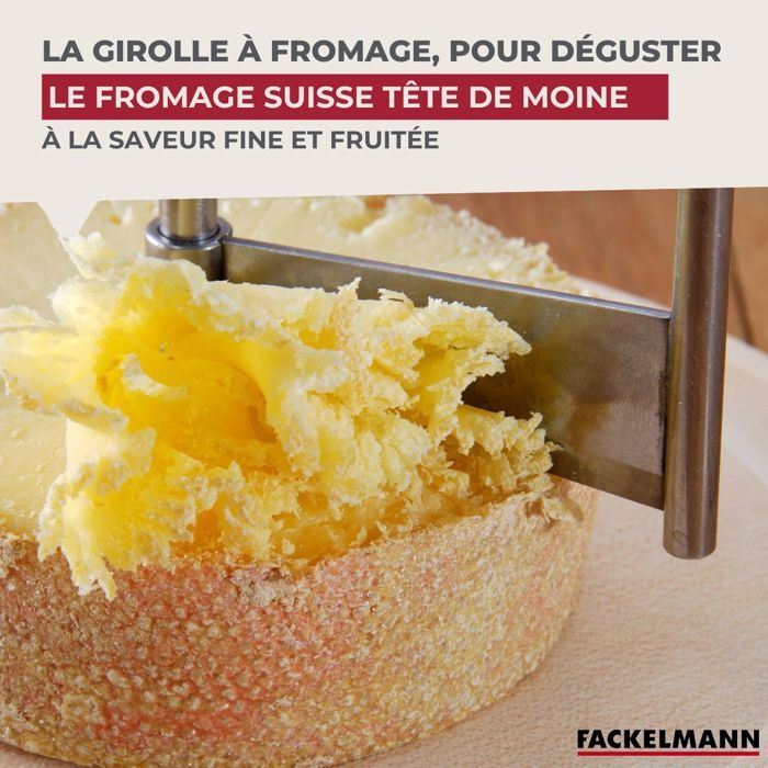 Girolle à fromage 22 cm Fackelmann Boissellerie - Cdiscount Maison