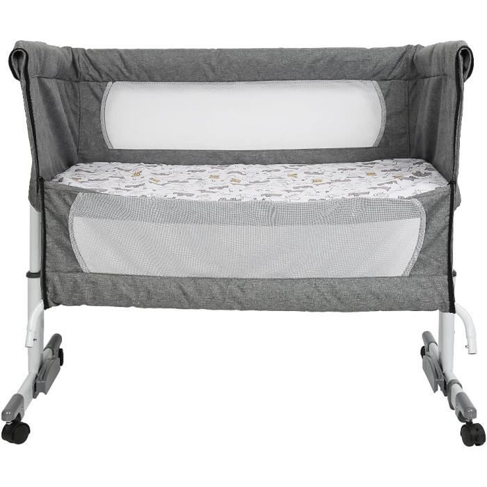 Lit Bébé Cododo - Berceau avec Matelas, Mode Bascule pour Bercer , Côté ...