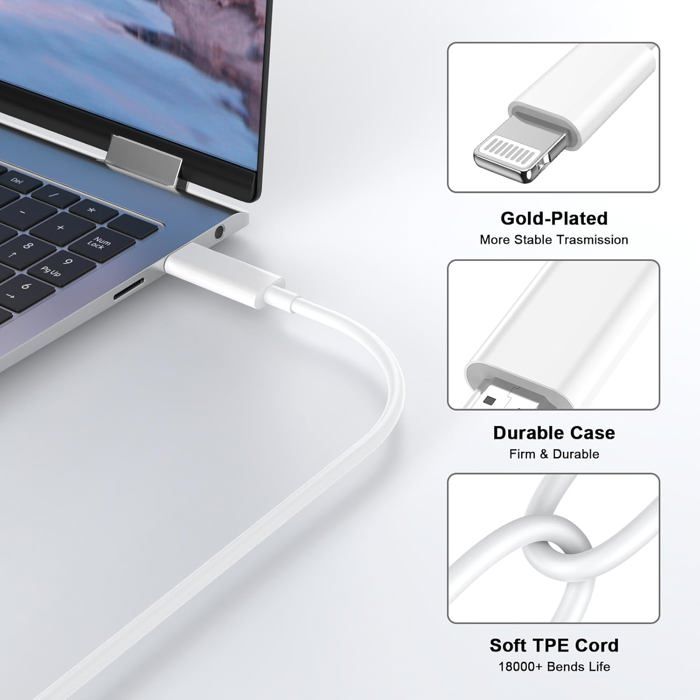 [Certifié Apple Mfi] Câble Adaptateur Lightning Vers Hdmi Apple Pour ...