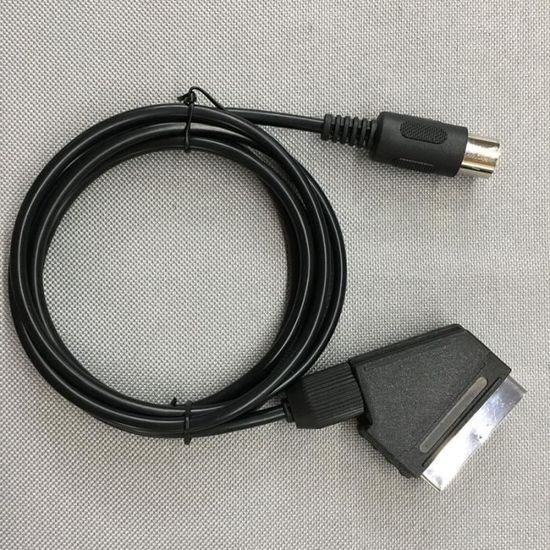 Câble Scart EU pour Sega Megadrive 1 Genesis 1 Master System 1 RGB AV ...