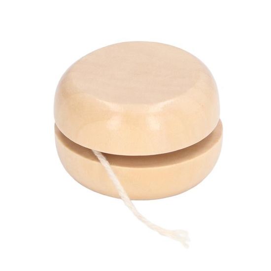 Yoyo en bois GOTOTOP - 4 pièces - Portable et durable - Surface à ...