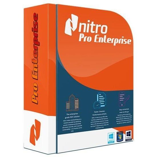 Nitro Pro 14 Enterprise Windows License a Vie - Téléchargement du ...