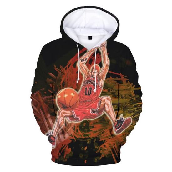 Sweat à capuche - avec impression pour - FR18YRW Black/yellow ...