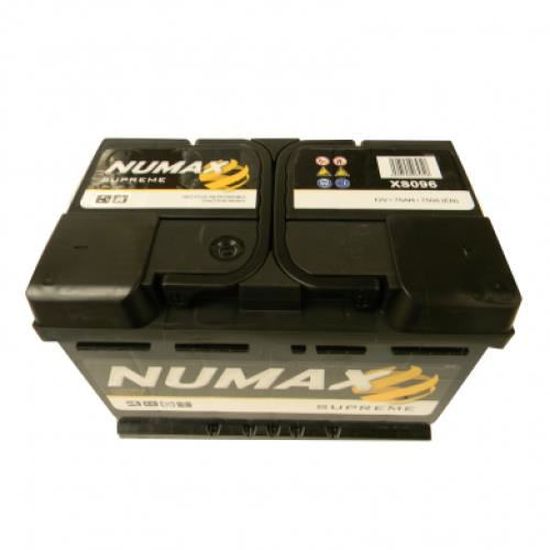 Batterie de démarrage Numax Supreme L3 XS096 12V 75Ah / 750A ...